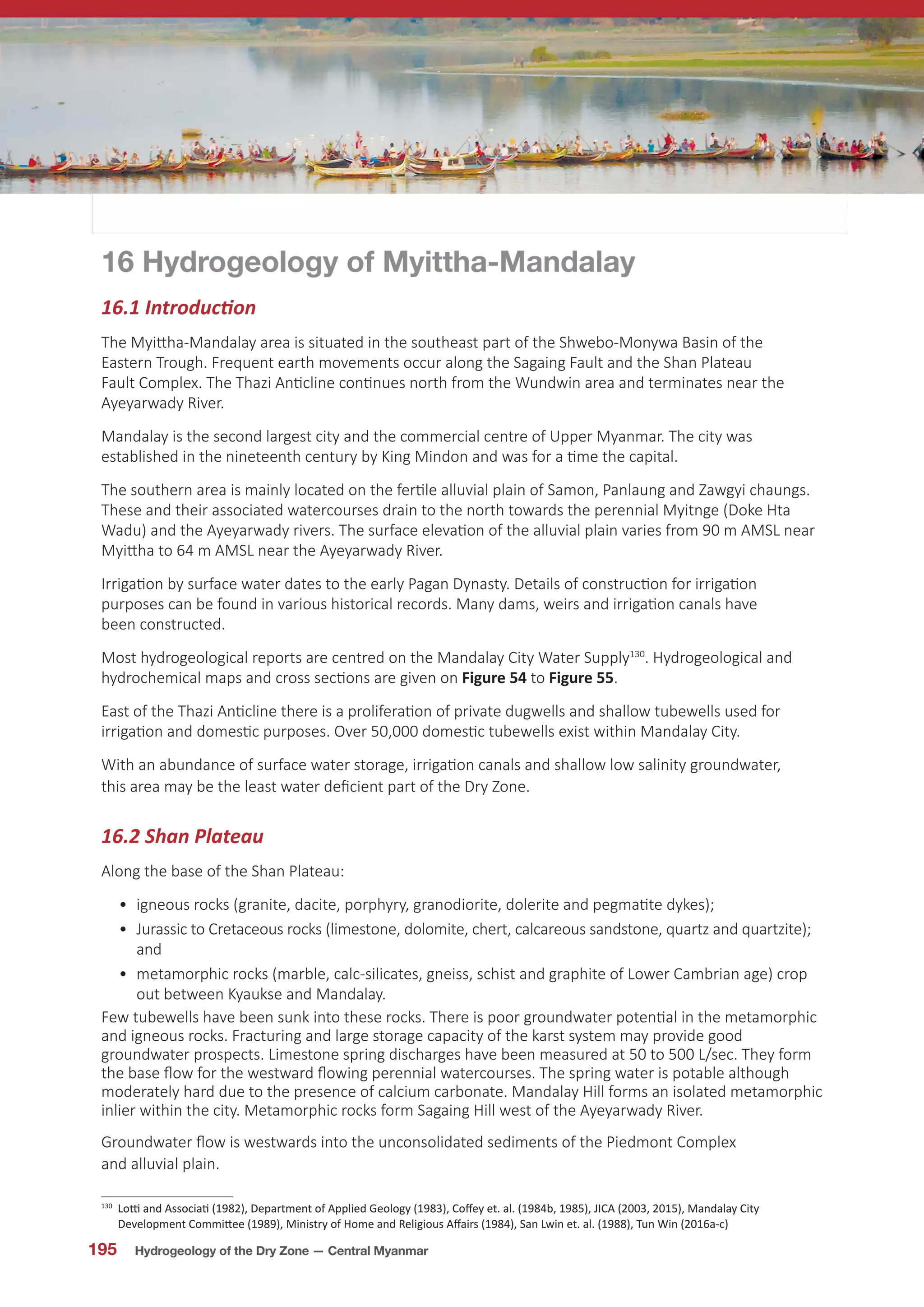 Hydrogeology of-the-dry-zone-central-myanmar part-3 | PDF | Geography ...