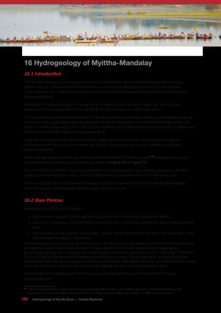 Hydrogeology of-the-dry-zone-central-myanmar part-3 | PDF