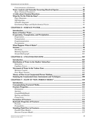HYDROGEOLOGY LECTURE NOTES - Basic Hydrogeology_ An Introduction ...