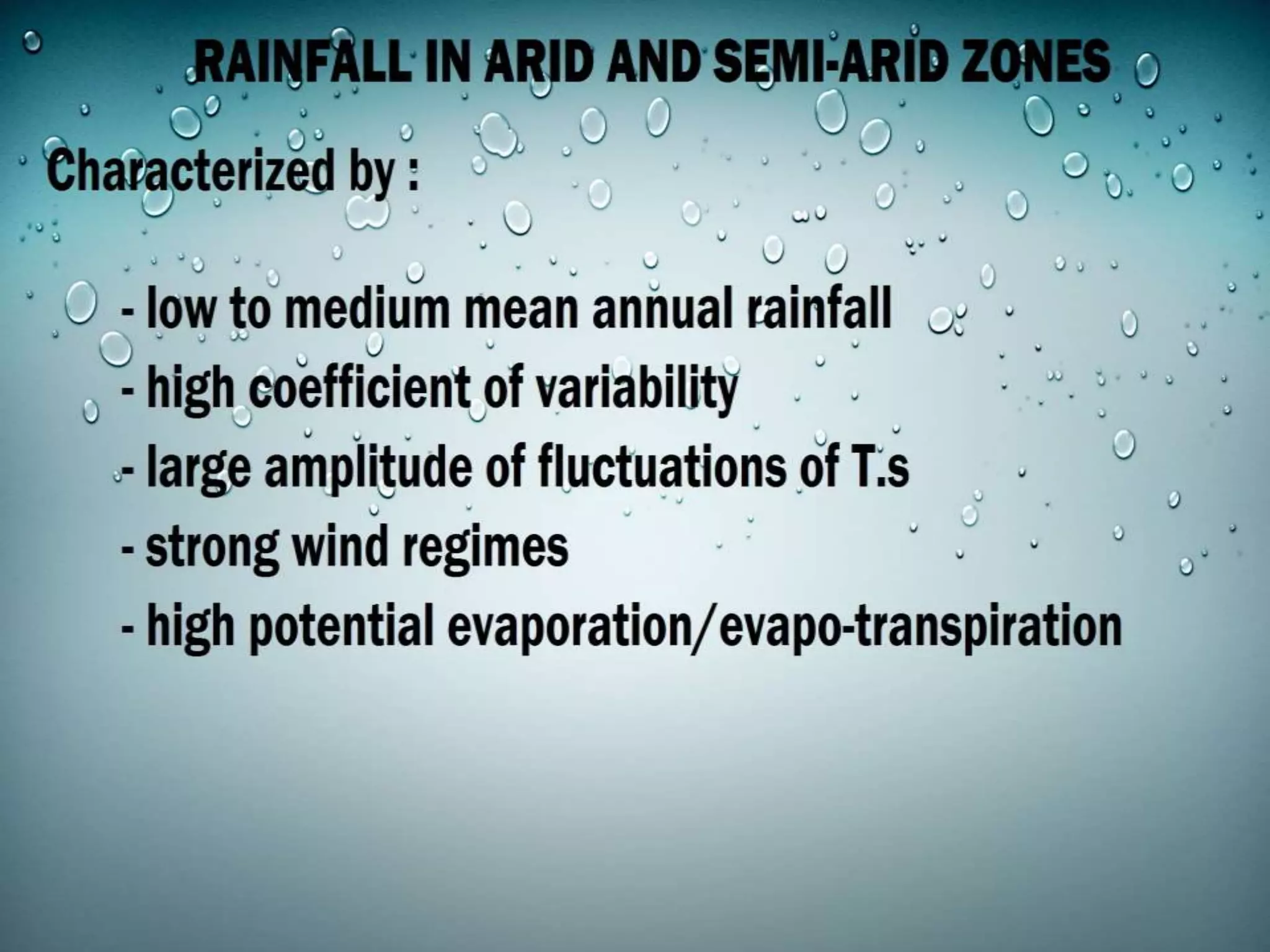 Hydrogeology of arid & semi arid zones of india | PPTX