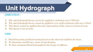 HYDROGRAPH AND HYDROLOGICAL ANALYSIS.ppt