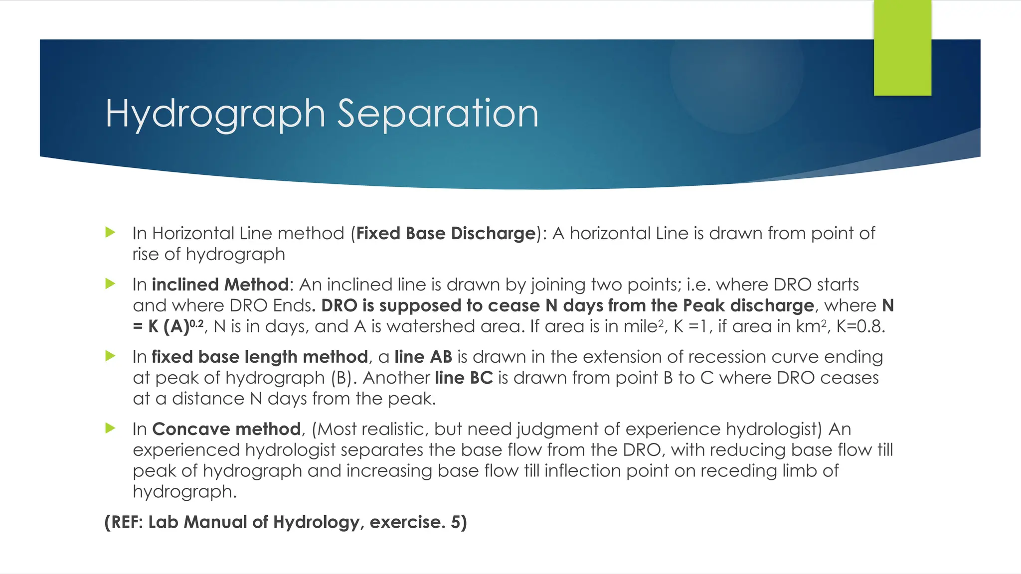 Hydrograph_ for Design of structure pptx | PPTX
