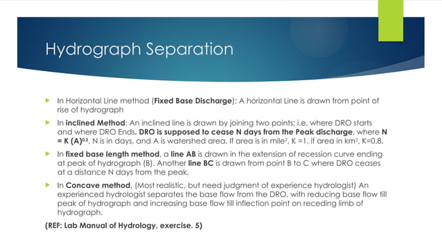 Hydrograph_ for Design of structure pptx | PPTX