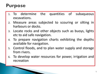 Hydrographics surveying | PPTX