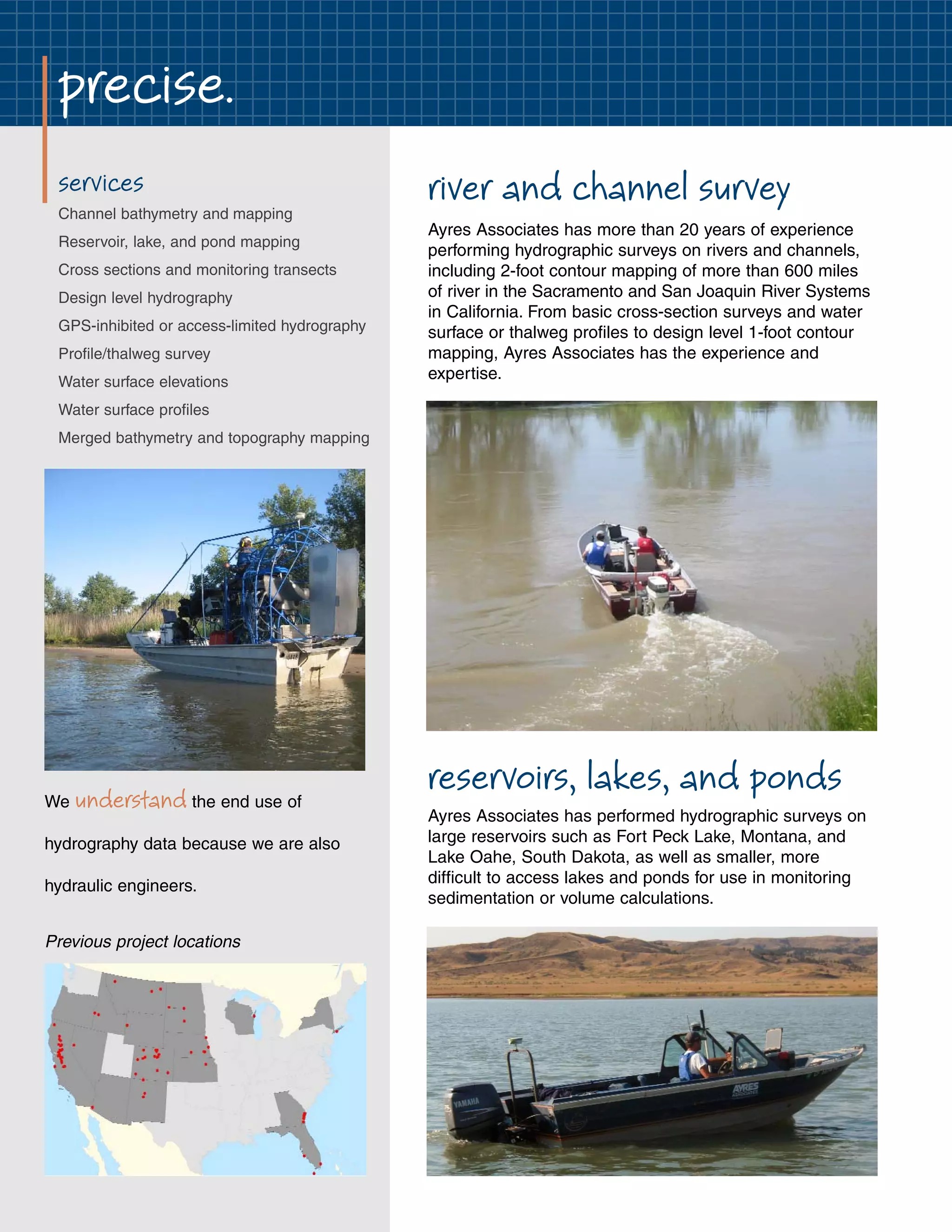 Ayres Hydrographic Survey Brochure 12 09 | PDF