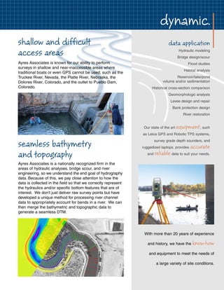 Ayres Hydrographic Survey Brochure 12 09 | PDF