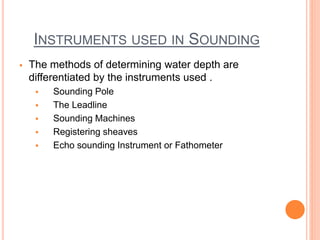 Hydrographicsurveying | PPT