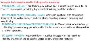Hydrographic Surveying and Tides-1 in civil engineering.pptx
