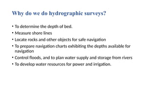 Hydrographic Surveying and Tides-1 in civil engineering.pptx