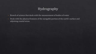 Hydrography | PPTX