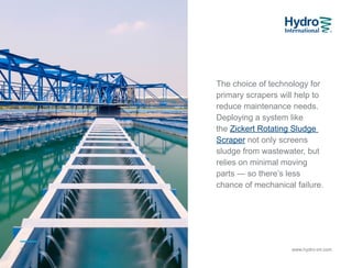 How to reduce maintenance requirements of wastewater sludge processing | PDF