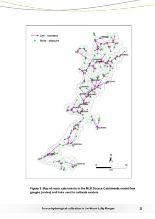 Hydrological Calibration in the Mount Lofty Ranges using Source Paramenter Estimation Tool (PEST ...