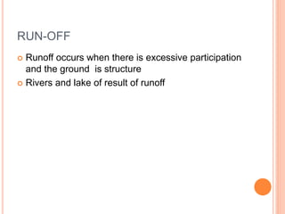 Hydrological cycle | PPTX