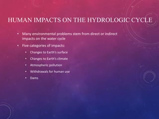 Hydrological cycle | PPTX