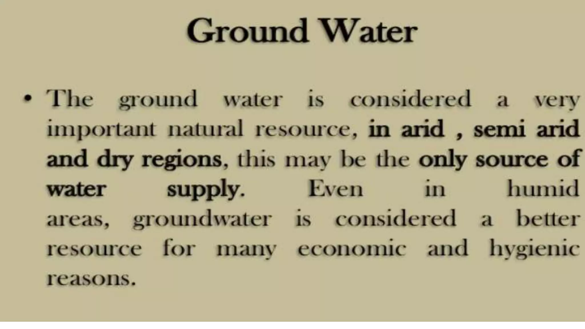 Mining Geology : Hydrological cycle | PPTX