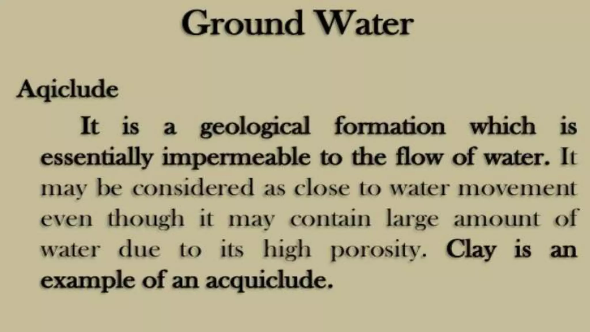 Mining Geology : Hydrological cycle | PPTX
