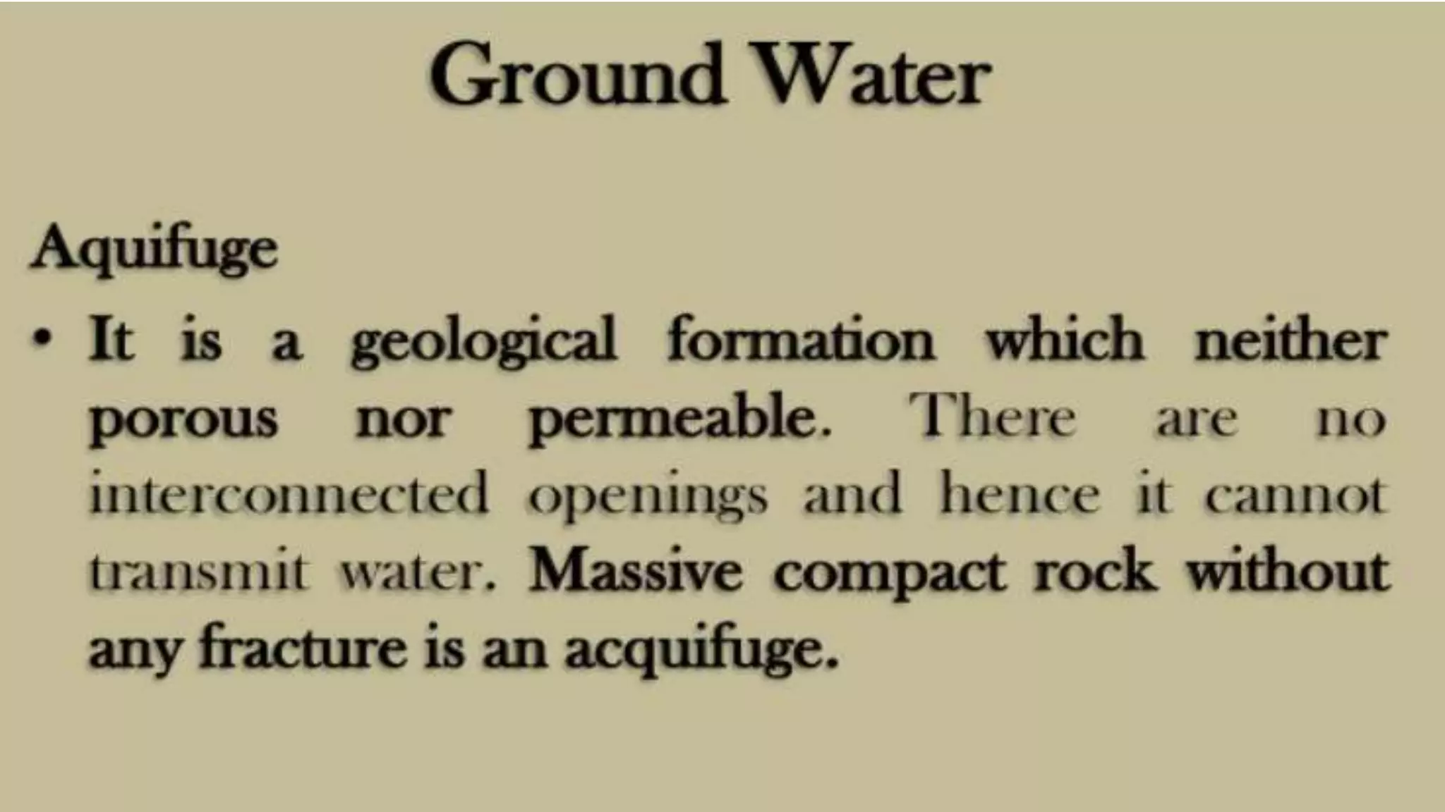 Mining Geology : Hydrological cycle | PPTX