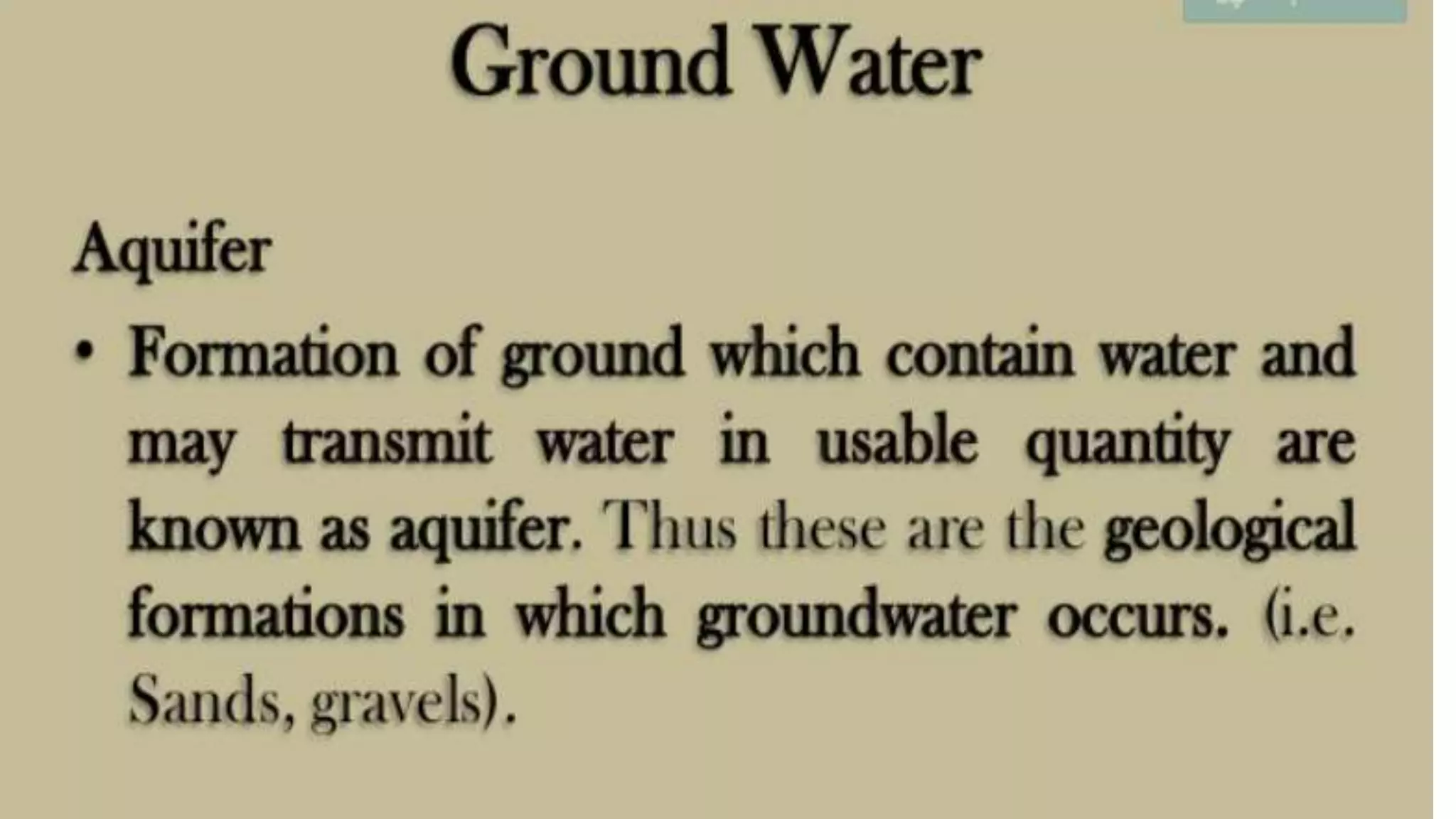 Mining Geology : Hydrological cycle | PPTX