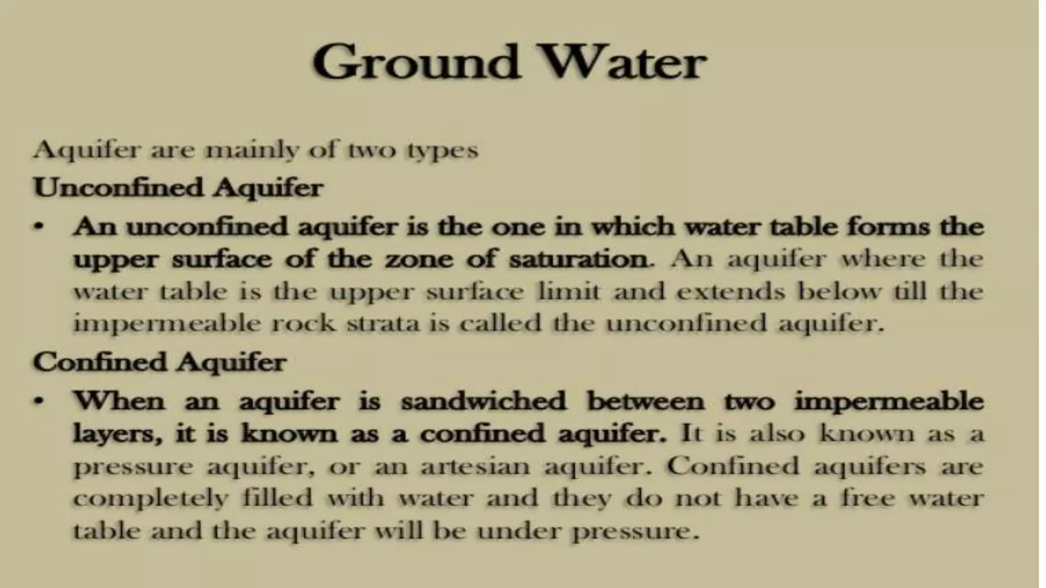 Mining Geology : Hydrological cycle | PPTX