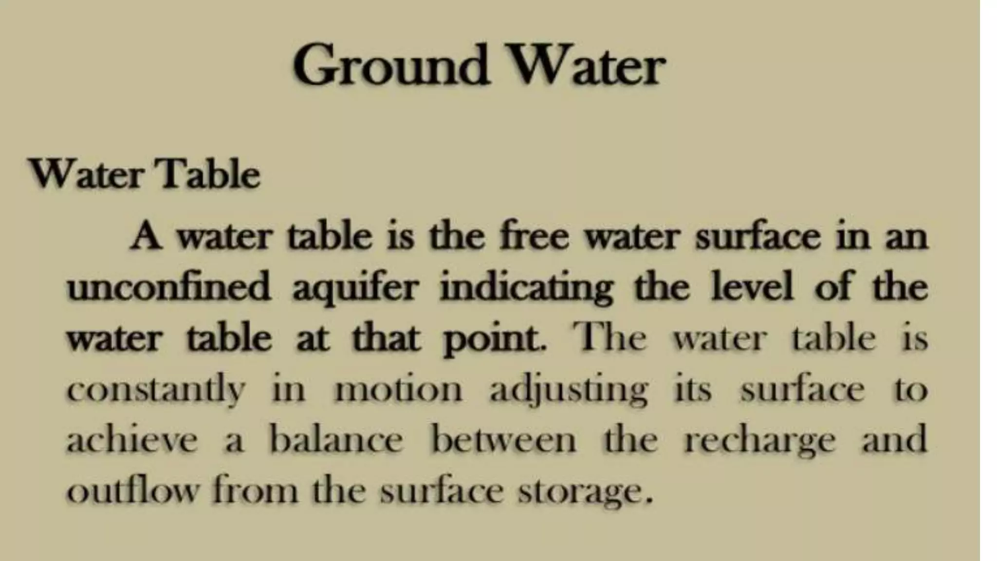 Mining Geology : Hydrological cycle | PPTX