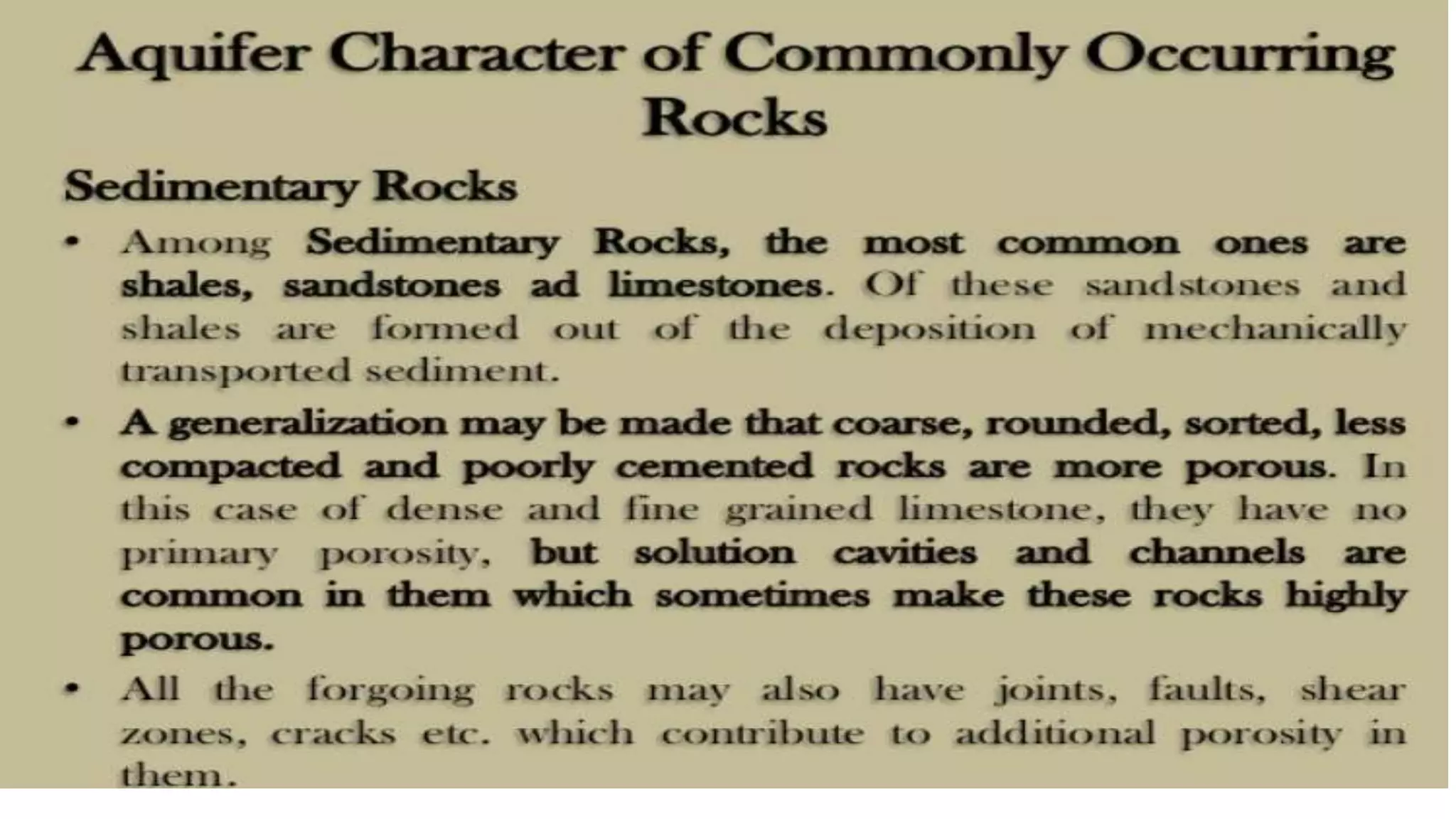 Mining Geology : Hydrological cycle | PPTX