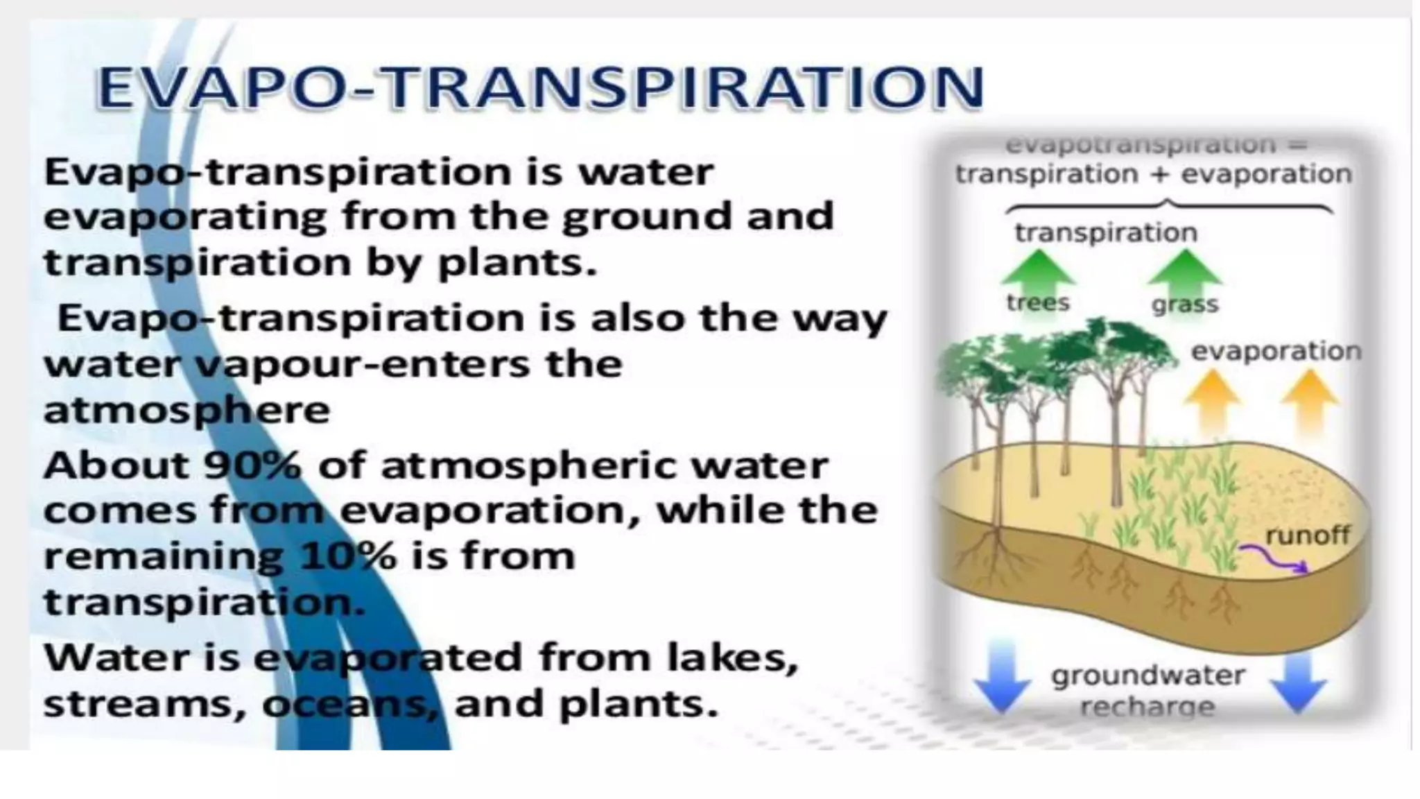 Mining Geology : Hydrological cycle | PPTX
