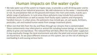 The Hydrological cycle | PPTX