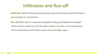 The Hydrological cycle | PPTX
