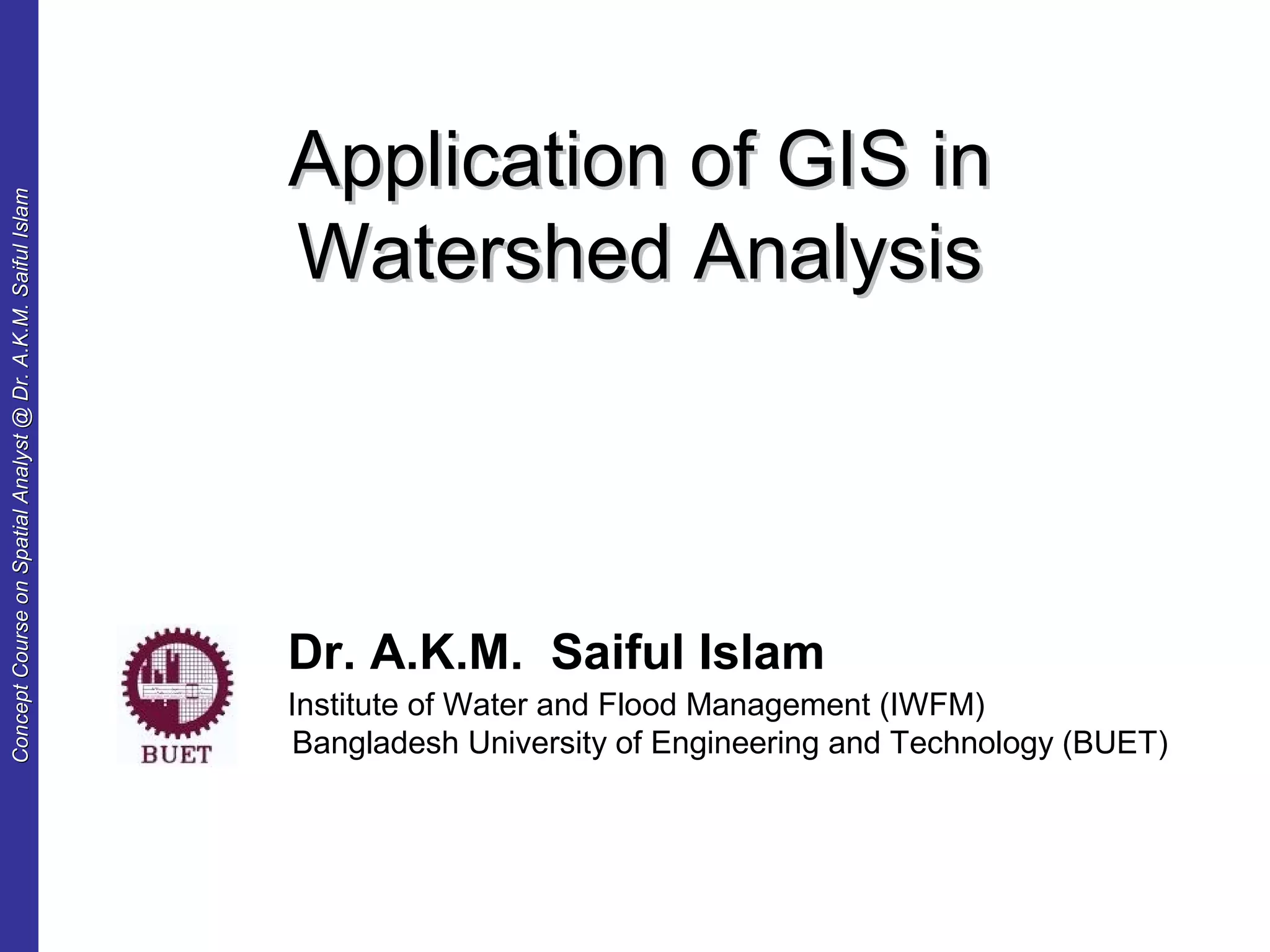 Hydrologic analysis | PPT