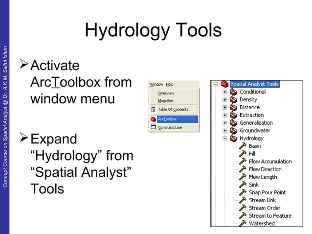Hydrologic analysis | PPT | Graphics Software | Computer Software and ...