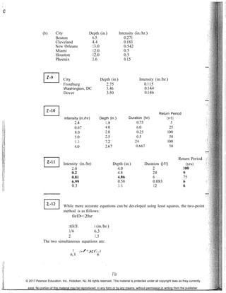 Hydrologic analysis and design 4th edition mc cuen solutions manual | PDF