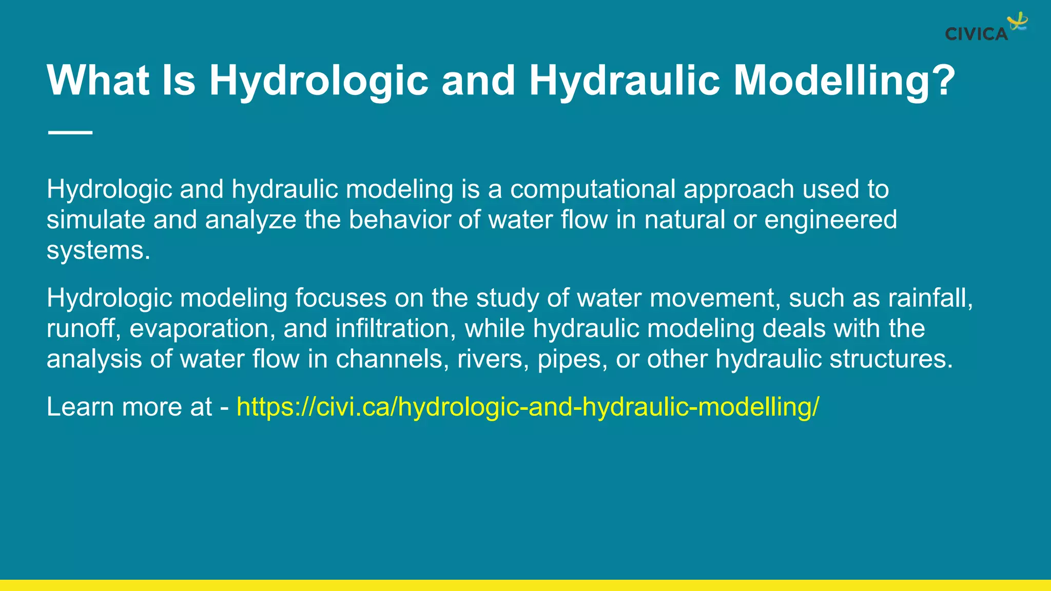 Hydrologic and Hydraulic Modelling.pptx
