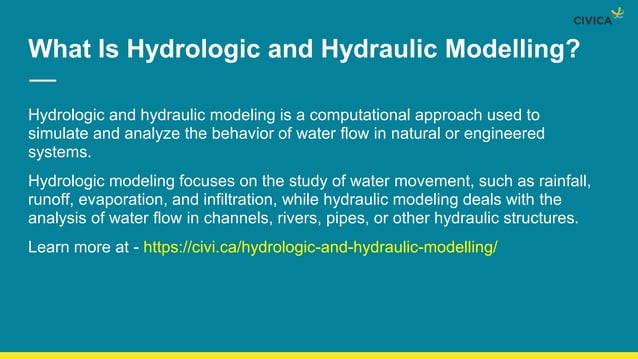 Hydrologic and Hydraulic Modelling.pptx