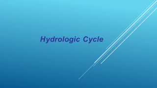 Hydrologic cycle | PDF
