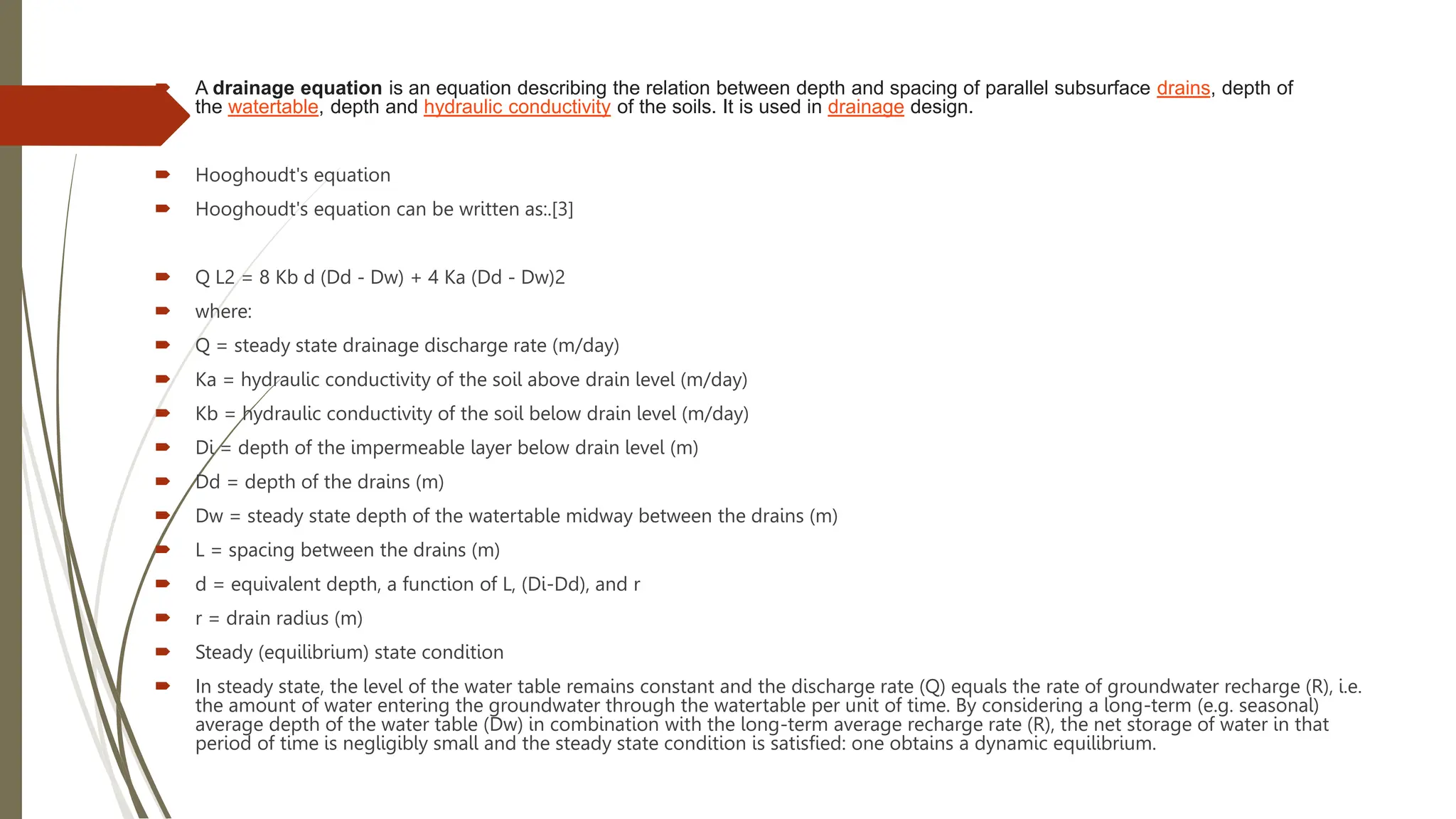 hydrologic Properties of ground water and analysis | PPT