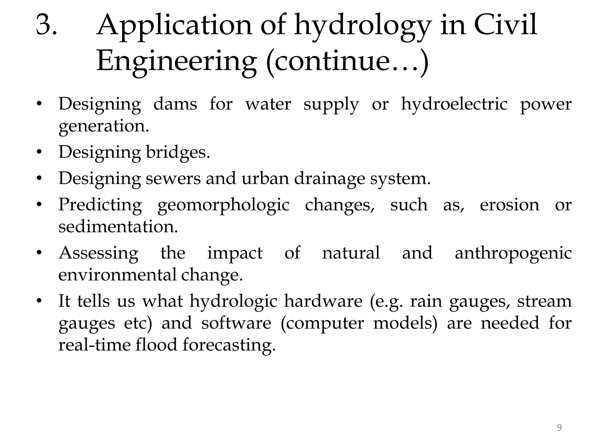 Hydrology | PPTX