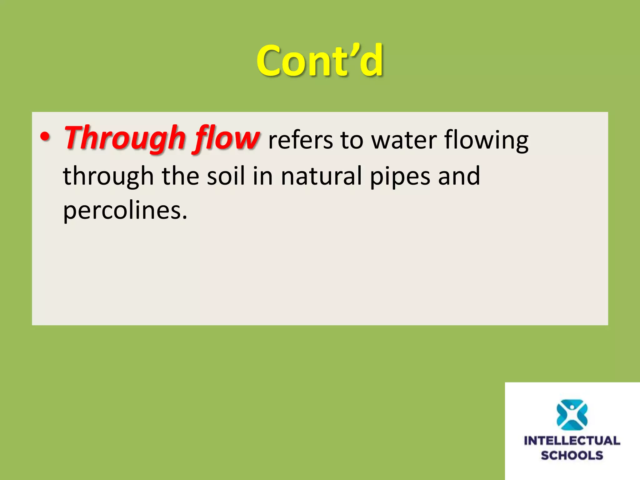 Hydrology and Fluvial Geo morphology for CAMBRIDGE AS level | PPTX