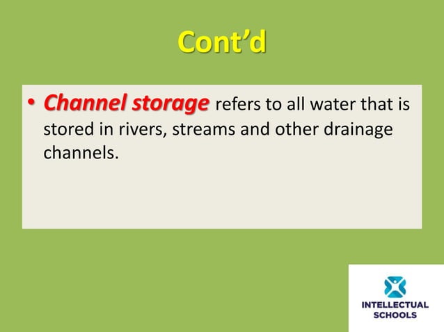 Hydrology and Fluvial Geo morphology for CAMBRIDGE AS level | PPTX ...