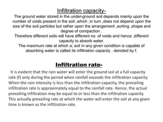 Hydrology and irrigation engineering cel 303 | PPTX
