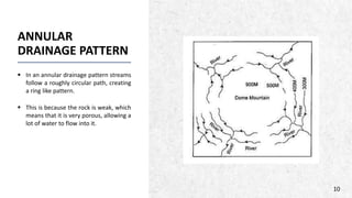 Major types of river network pattern | PPTX