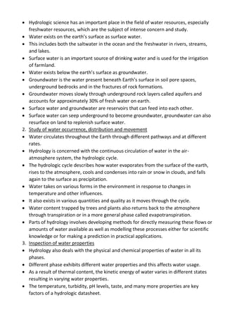 Hydrology sem 6 notes for Ranchi university.pdf