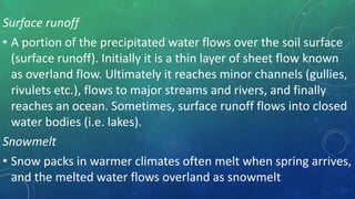 HYDROLOGY_LECTURE.pptx | Free Download