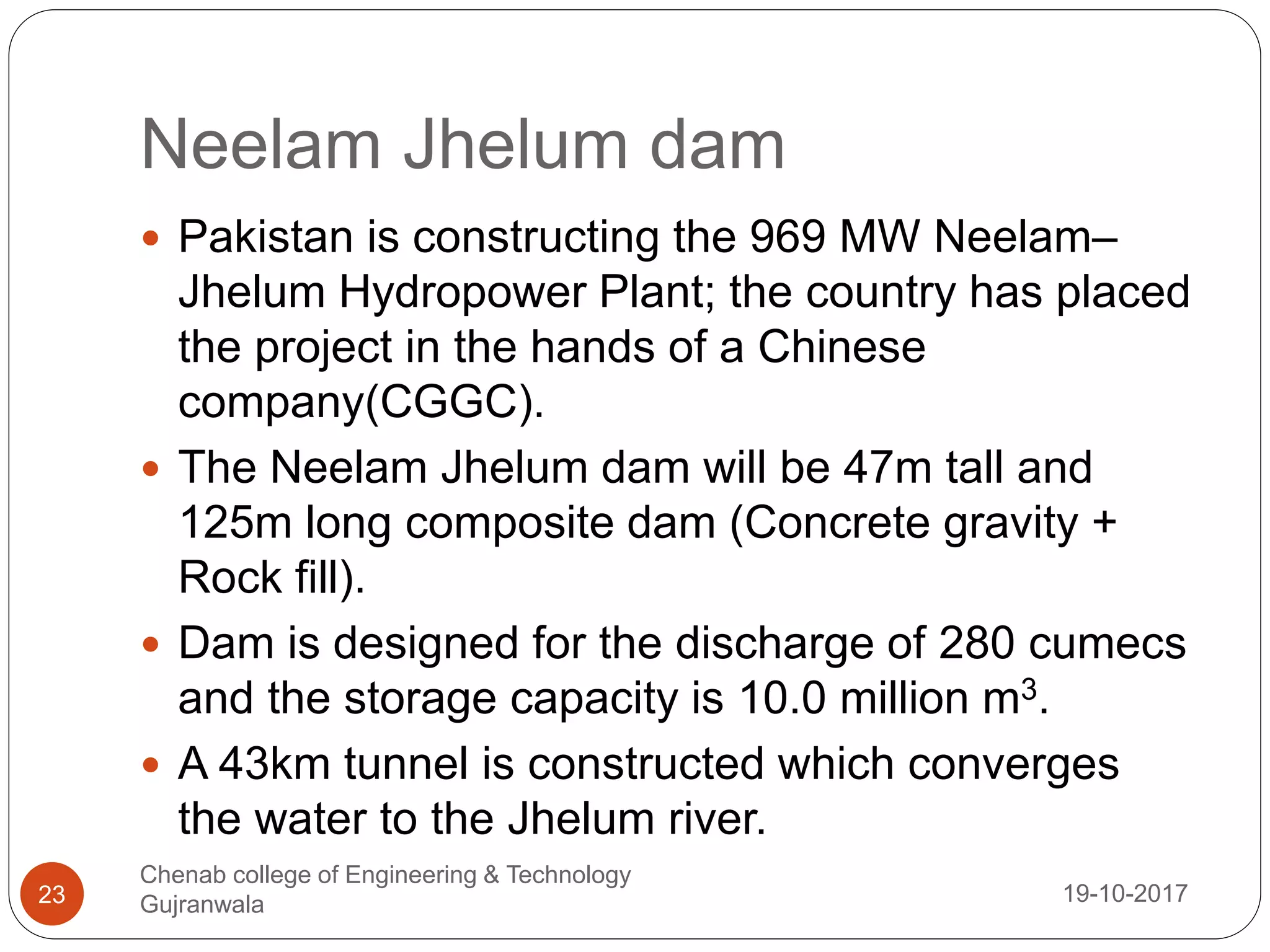 Rivers of Pakistan | PPTX