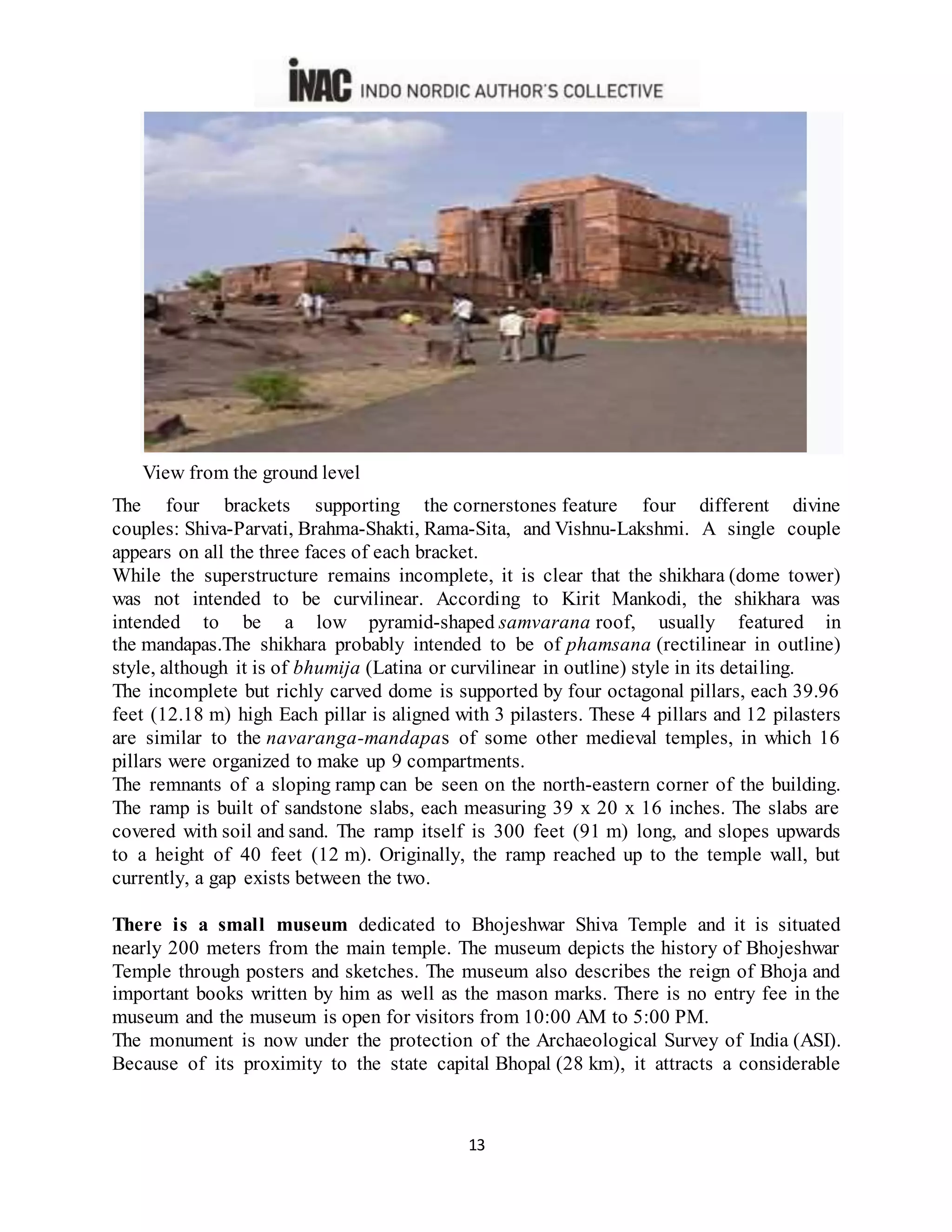 Hydrology of the temple site at bhojpur | DOCX | Hinduism | Religion ...