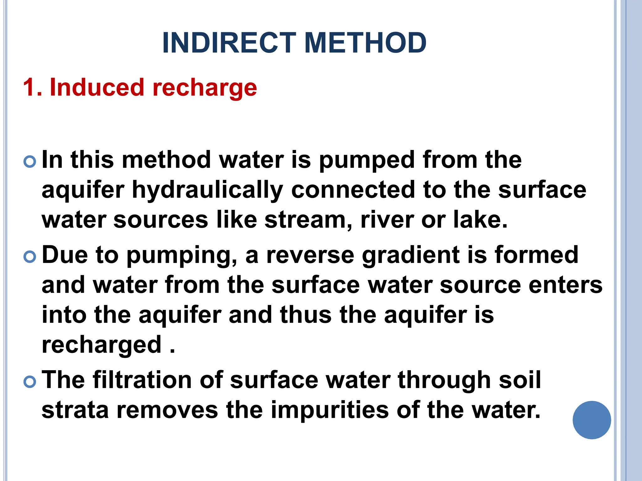 Hydrology Presentation on artificial groundwater recharge a.pptx