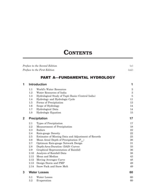Hydrology principles ragunath | PDF