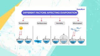 Evaporation is the process whereby liquid water is converted to water ...