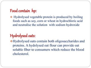 Hydrolysed protein | PPTX