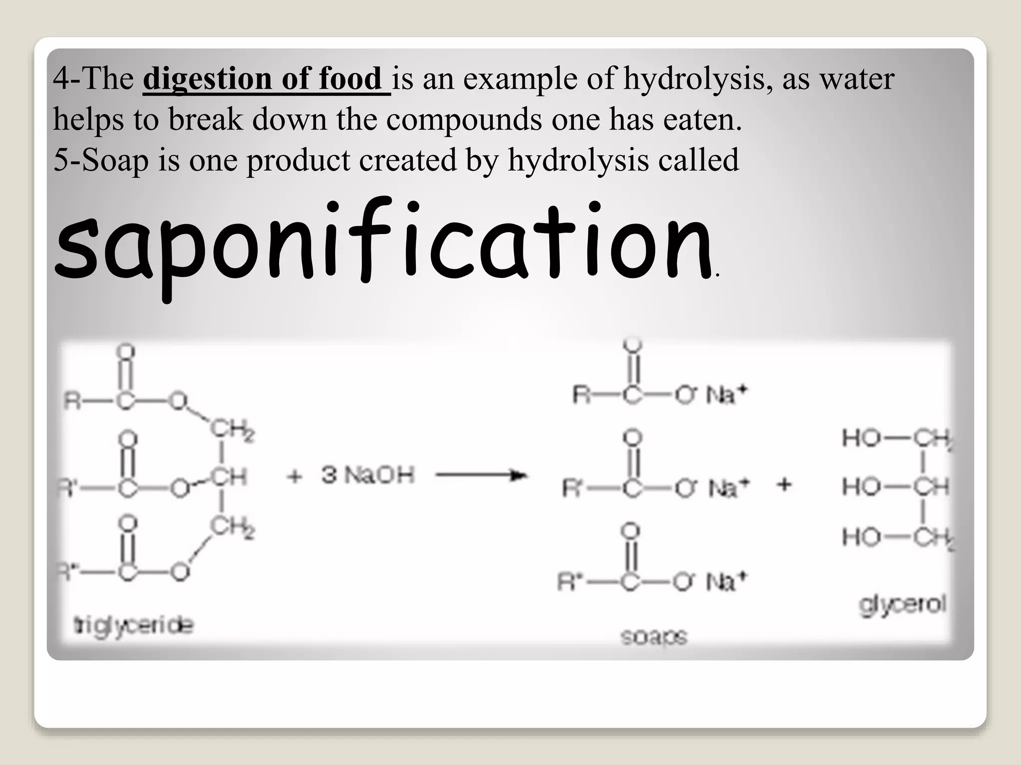 Hydrolysis | PPTX