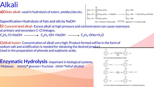Hydrolyzing agents upload | PPTX